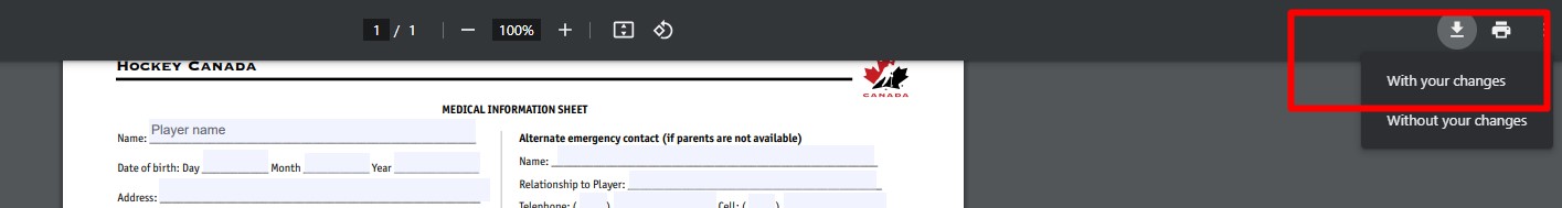 Player Medical Forms in Teamsnap – North Delta Minor Hockey Association