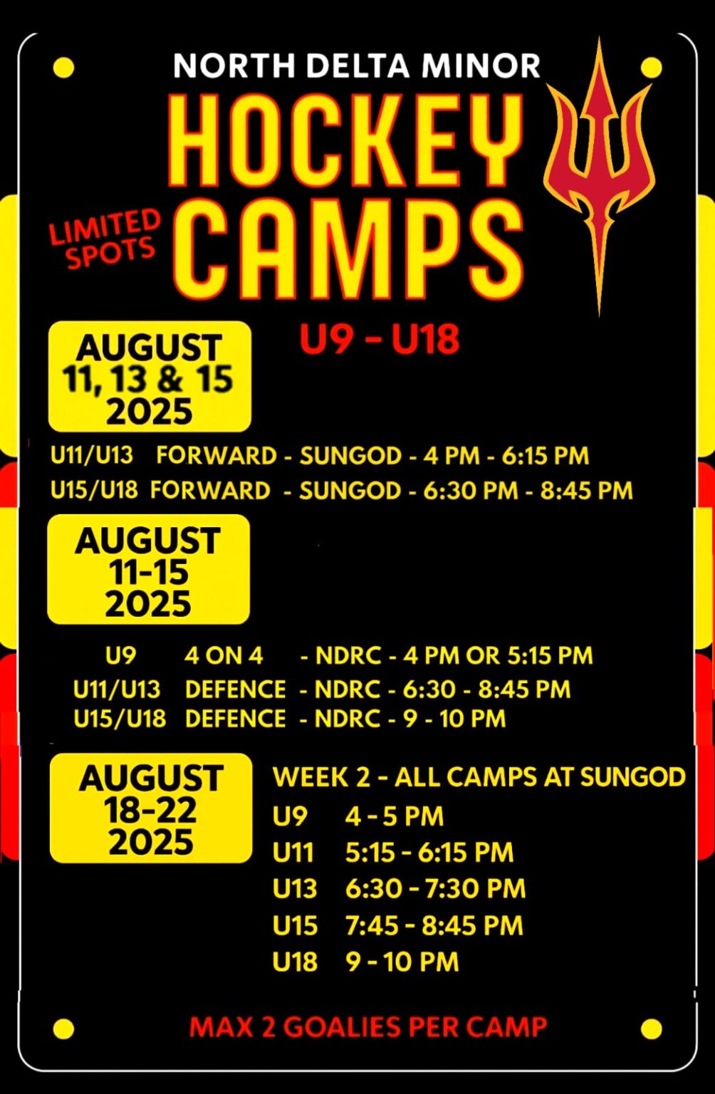 Summer Camps – North Delta Minor Hockey Association